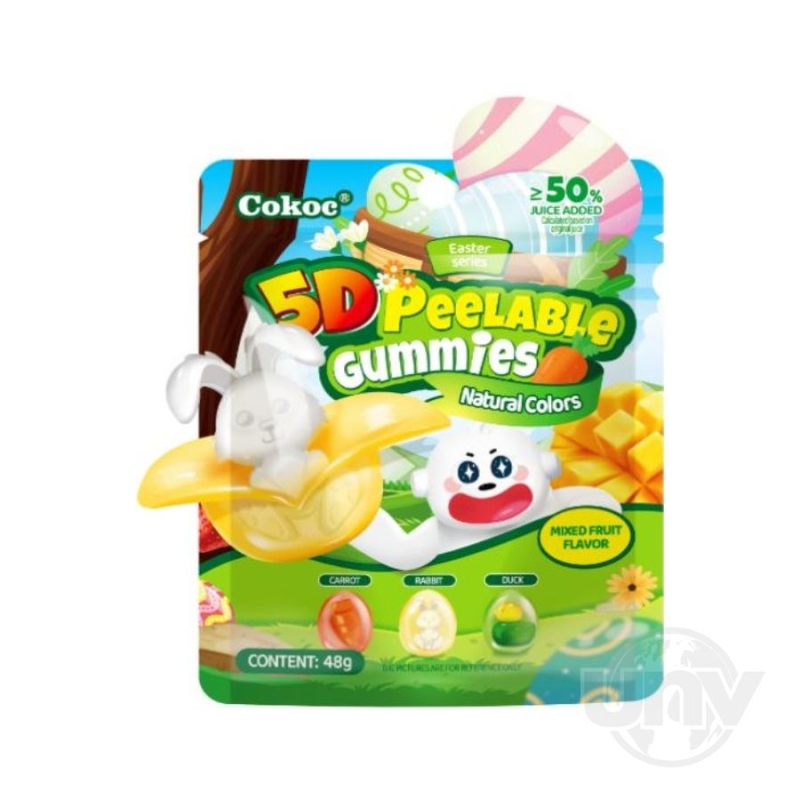 COKOC 5D Peelable Gummies Mixed Fruit Flavor - UNV Wholesale | Trusted ...